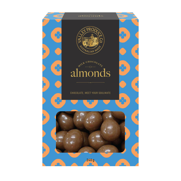 Milk Chocolate Almonds 220g – Clever Little Picnic