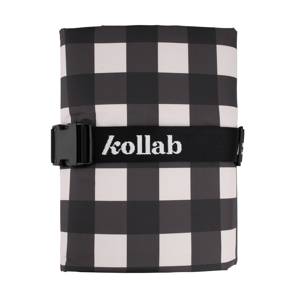 Medium Mat Black Check Picnic Rug – Clever Little Picnic